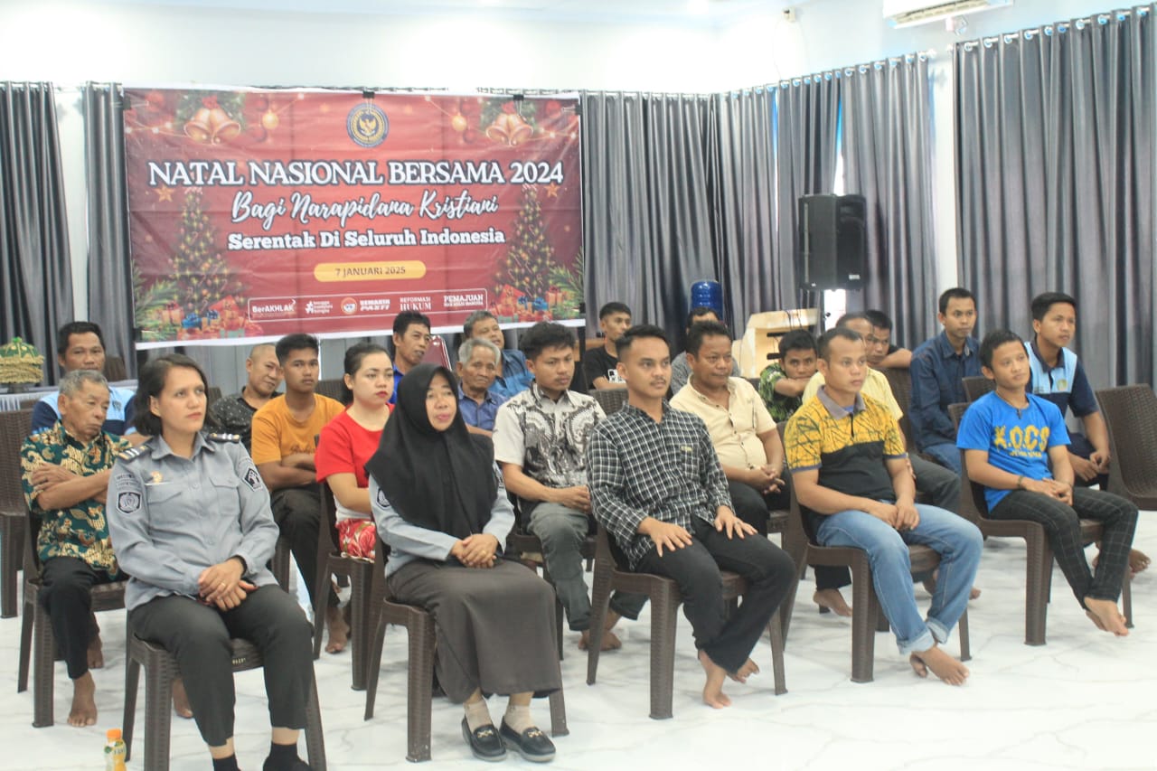 Ibadah Natal Nasional Bersama 2024 Bagi WBP Kristiani Digelar Serentak ...